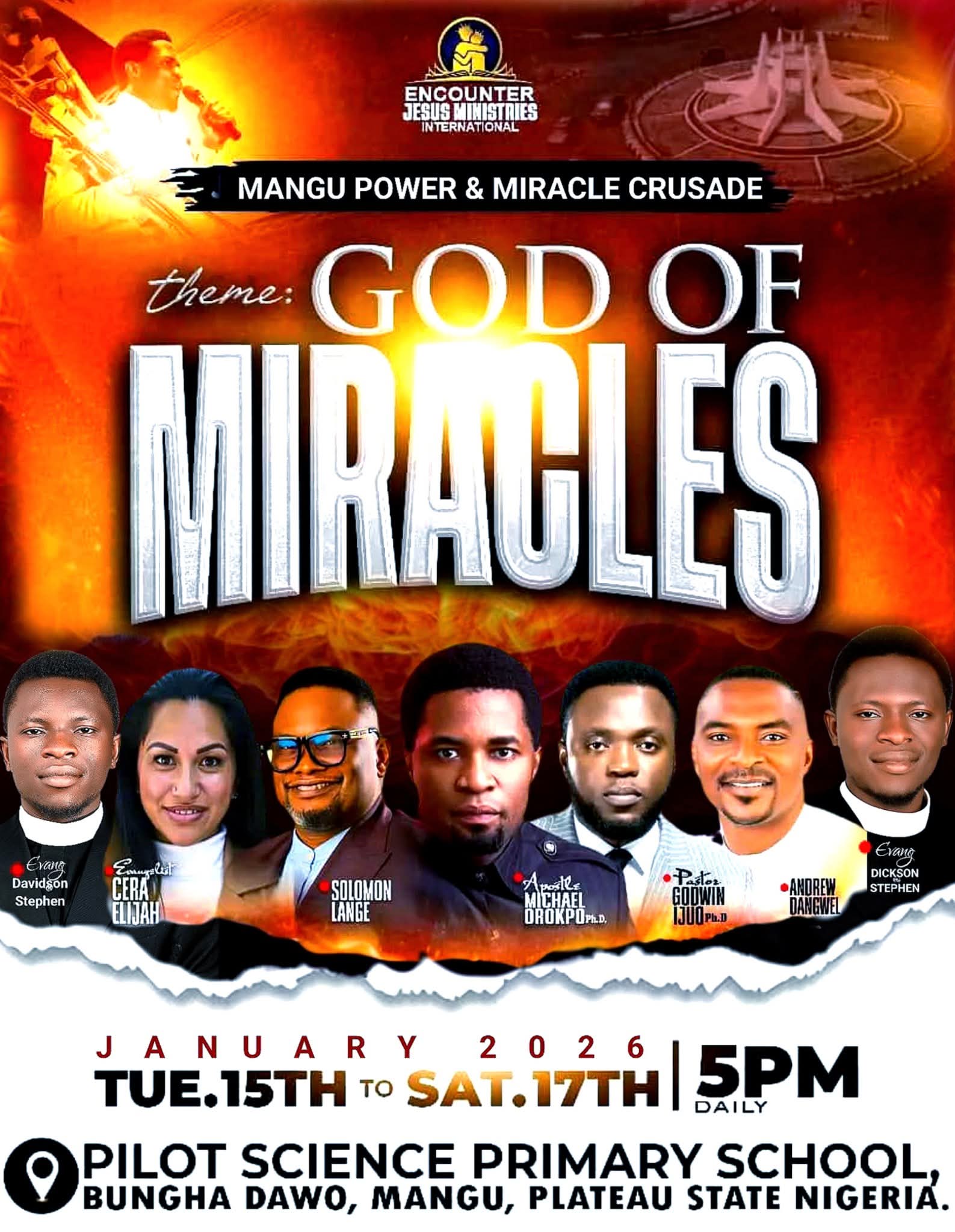 Mangu Power and Miracle Crusade - Living Sermons | Free Christian ...